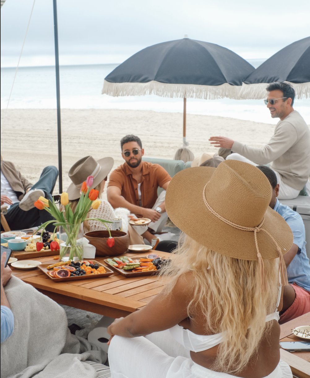 Beach Cabana & Lounge Rentals For Your Next Beach Event – The Beach Oasis